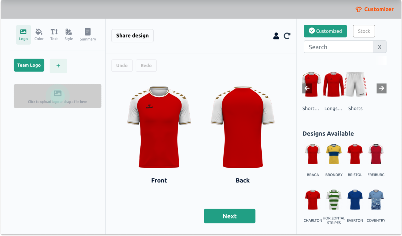 Custimoo | Fully automated apparel customizer