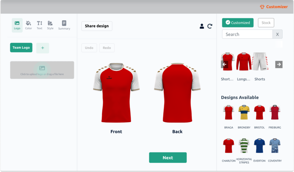 Custimoo | Fully automated apparel customizer